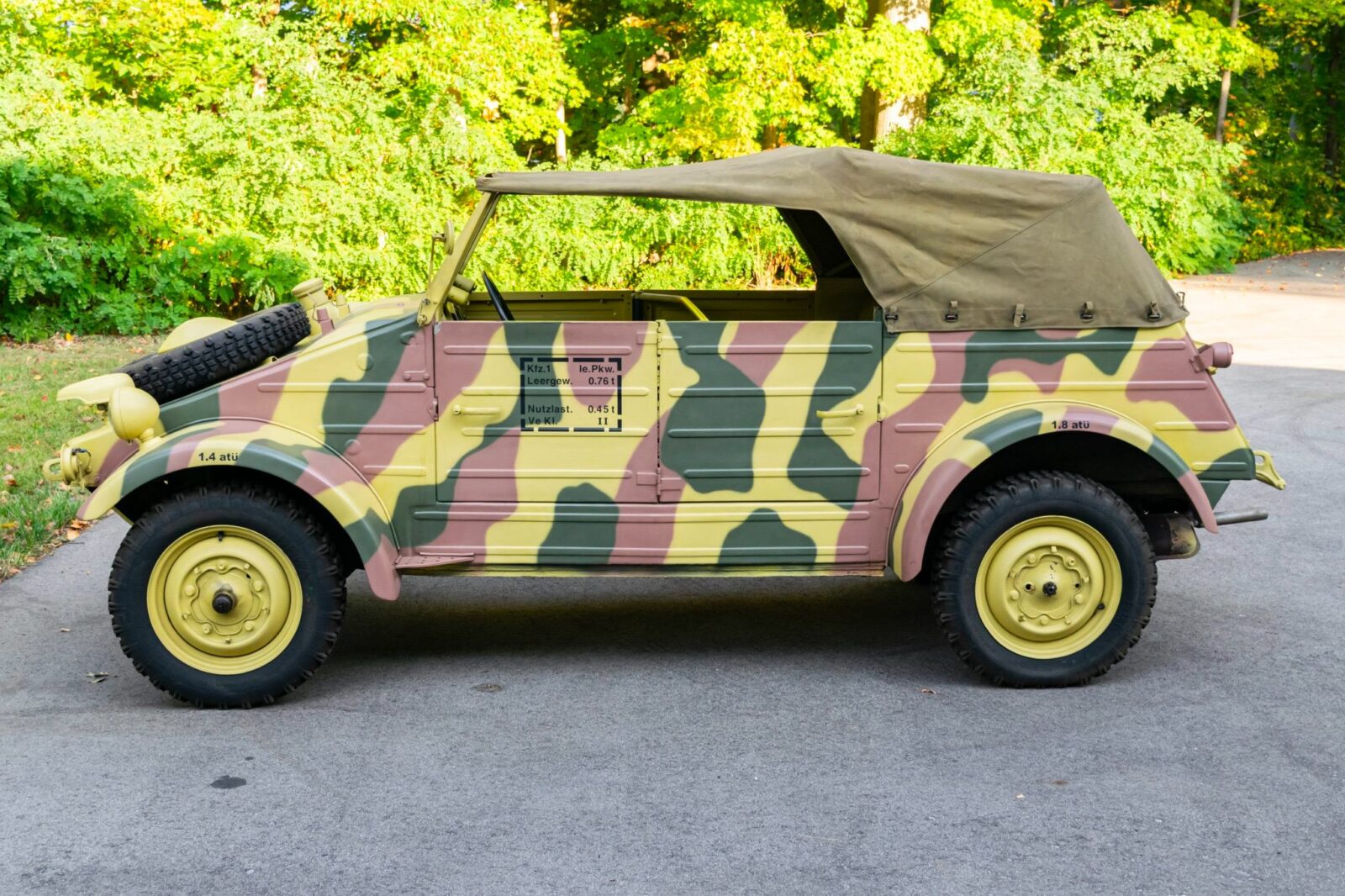 For Sale: A 1943 Volkswagen Kübelwagen From WWII