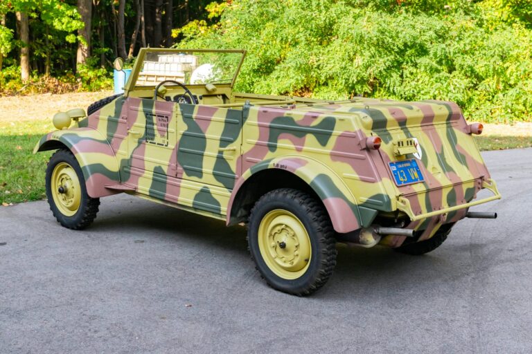 For Sale: A 1943 Volkswagen Kübelwagen From WWII