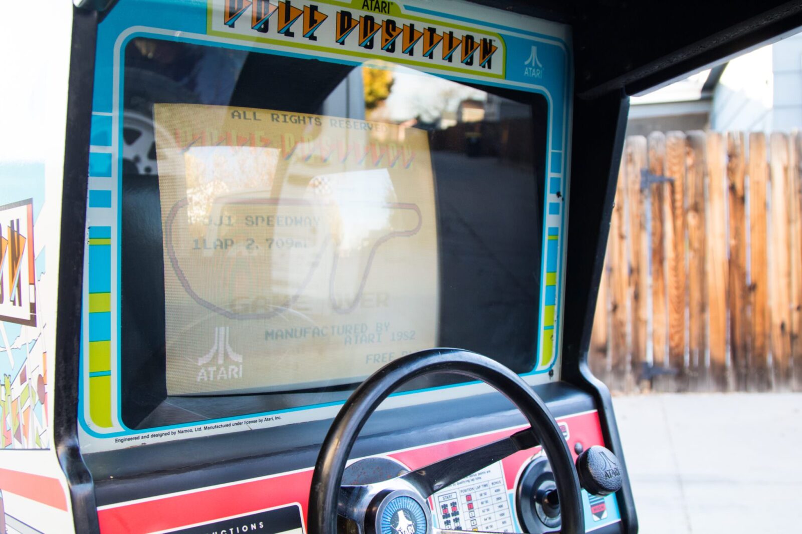 For Sale: A 1982 Atari Pole Position Arcade Game (It's Fully-Functional!)