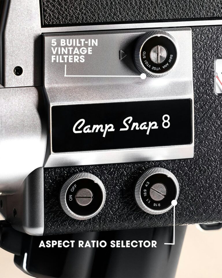 The Retro CS-8 Digital Video Camera: $199 USD