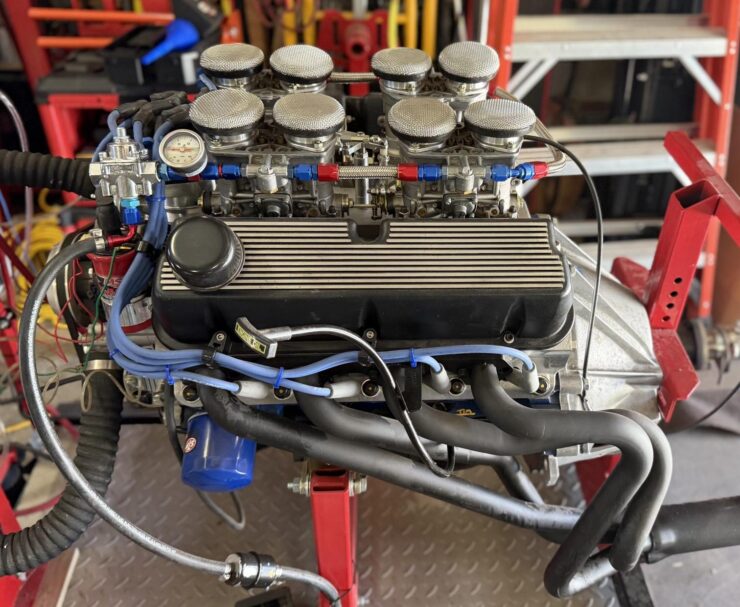 For Sale: A Ford 331 Stroker V8 With A Weber Eight-Stack