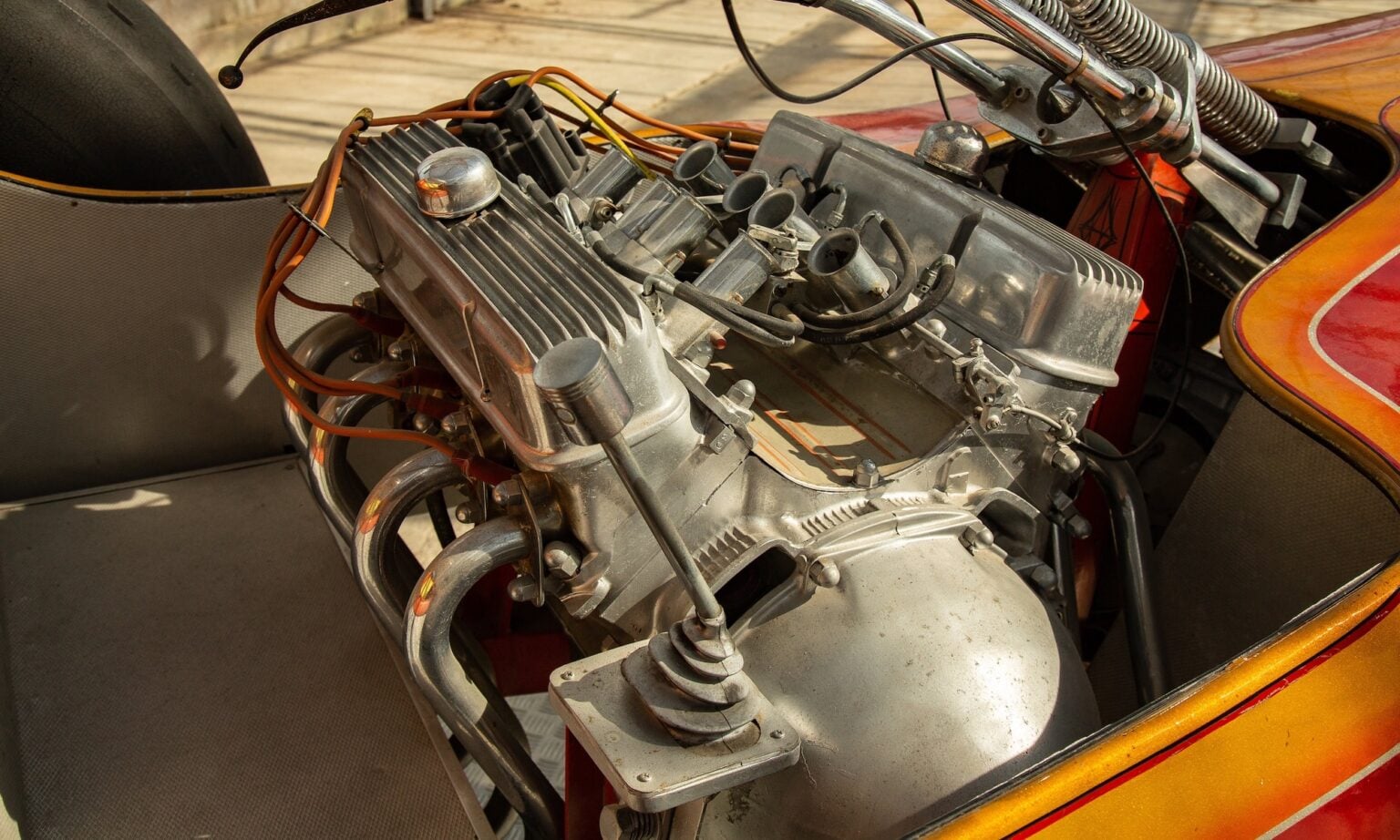 The 1975 George Barris "Sidewinder" - With Douglas DC-6 Airliner Wheels