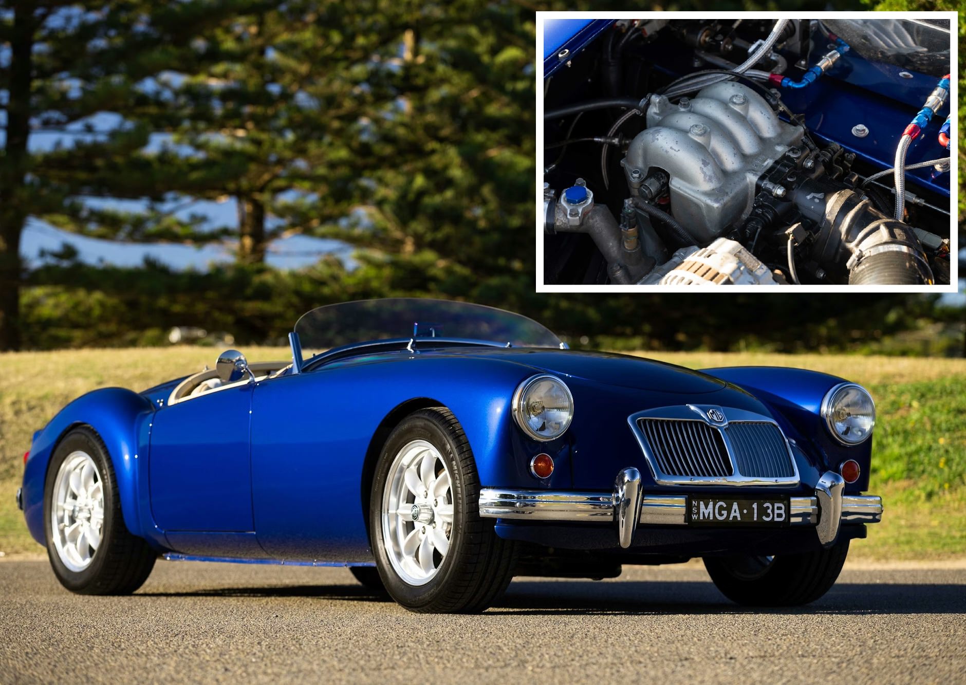 Mazda 13B Engine-Swapped! A Modified MGA Roadster
