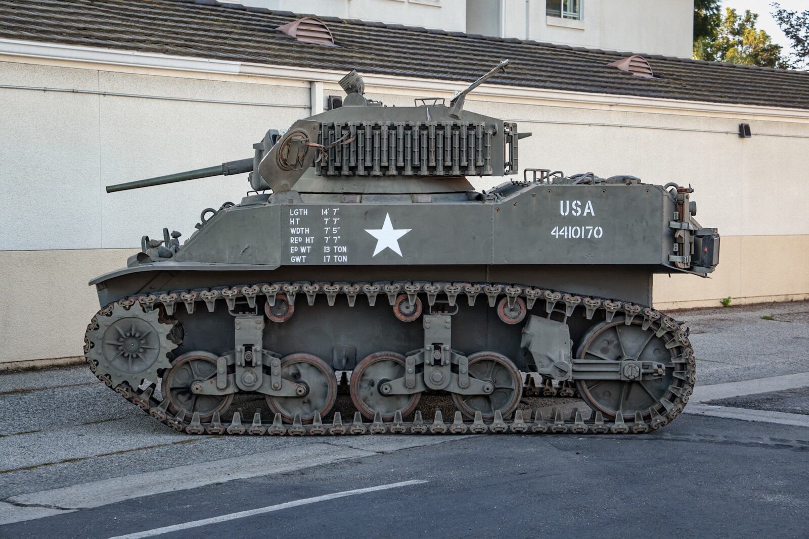 There's A Twin Cadillac V8-Powered Stuart M5A1 Tank For Sale