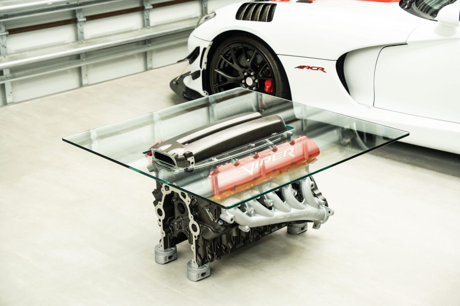 Better Than Anything At Ikea: A Dodge Viper V10 Coffee Table