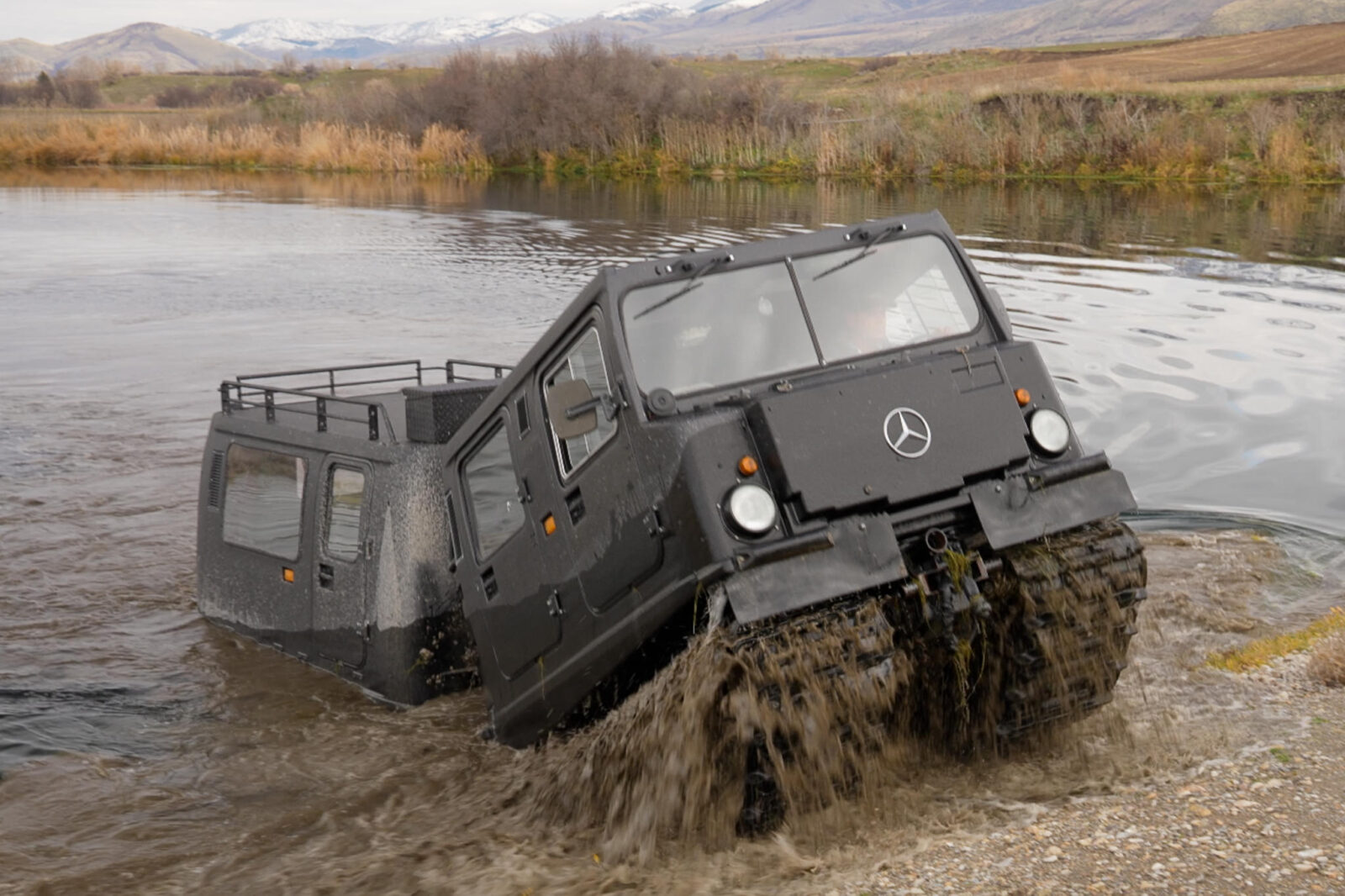 For Sale: An Incredible (And Amphibious) Hägglunds M973A1 SUSV