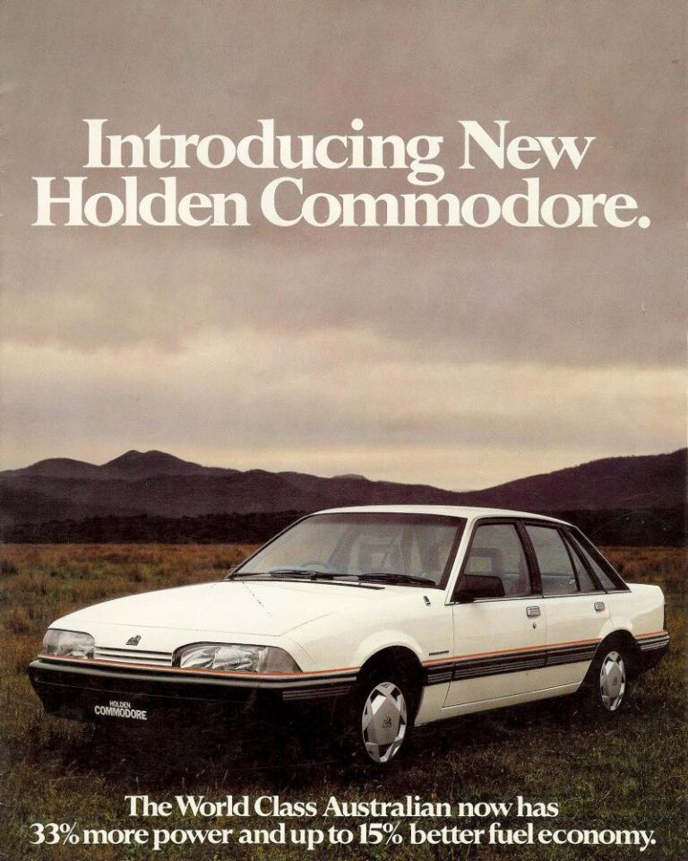The Australian Holden Commodore Turbo BT1 "Interceptor" Police Pursuit Car