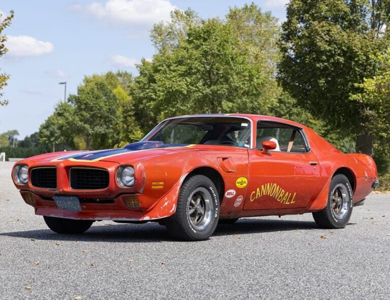 For Sale: David Carradine's 1974 Pontiac Trans Am From "Cannonball"