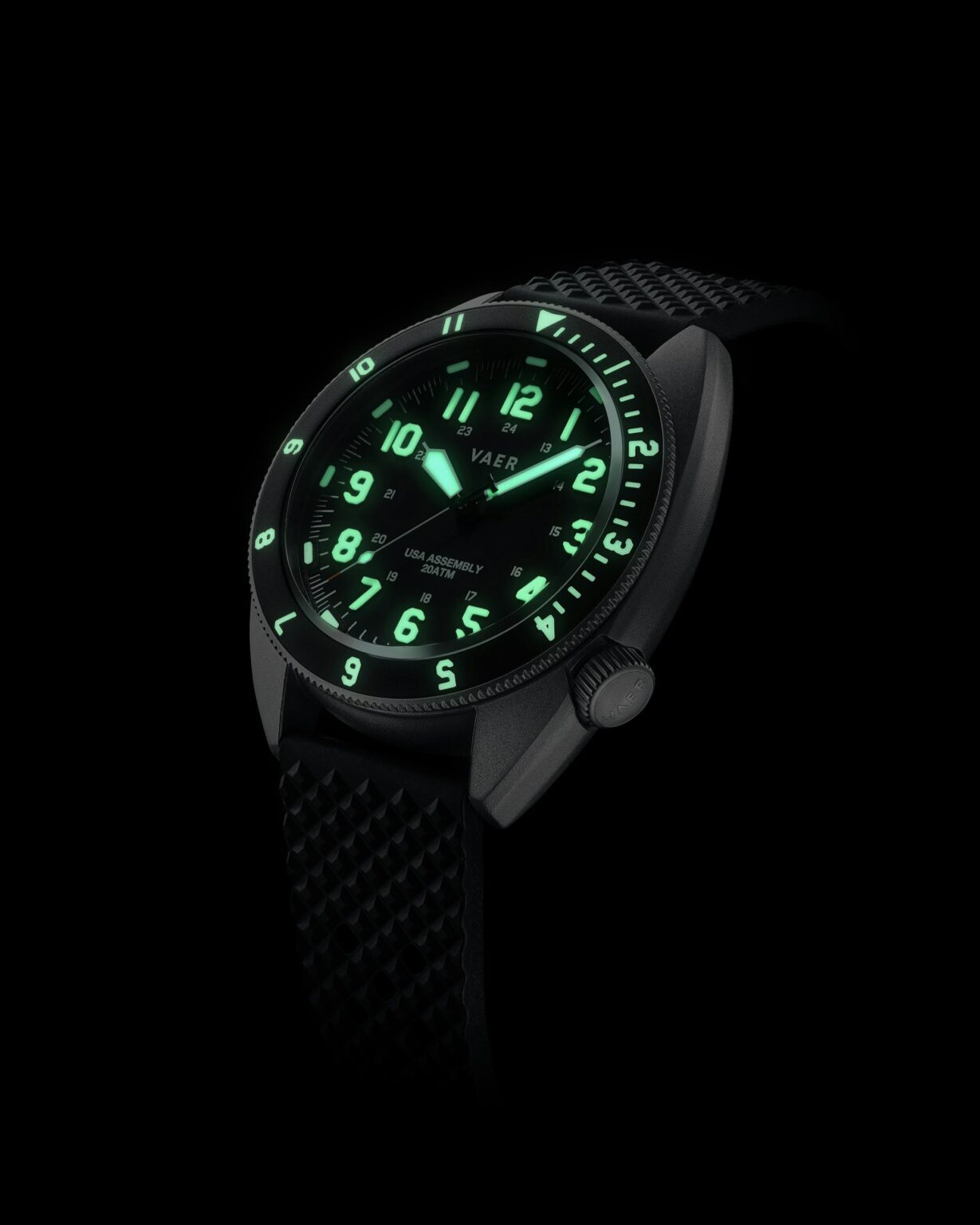 The Vaer C4 Tactical Solar Field Watch