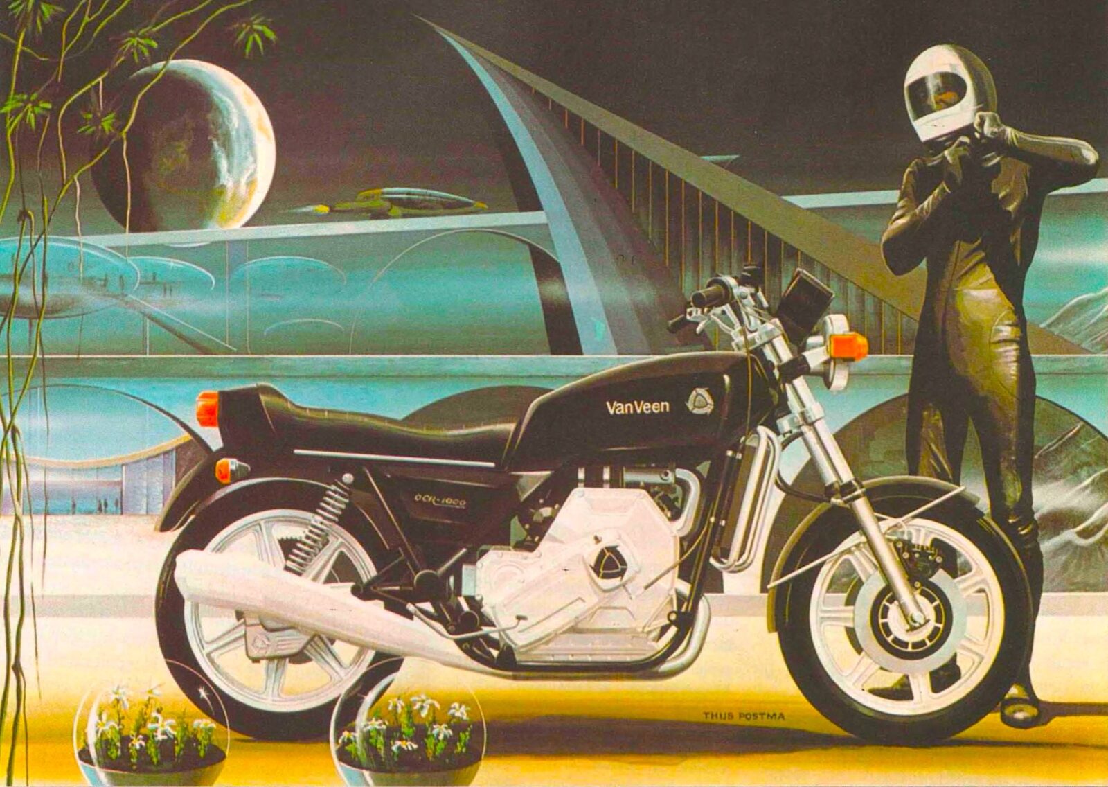 The Van Veen OCR 1000: A 100 BHP Rotary Superbike That Time Forgot