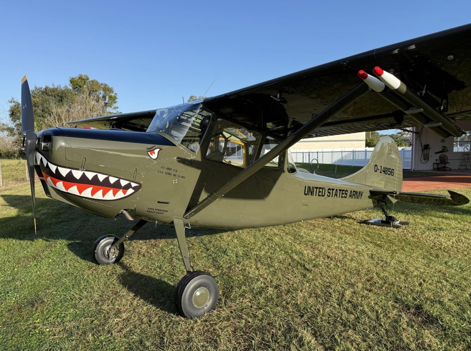 Affordable Warbird! An Ex-US Army Cessna "Bird Dog" Reconnaissance Plane
