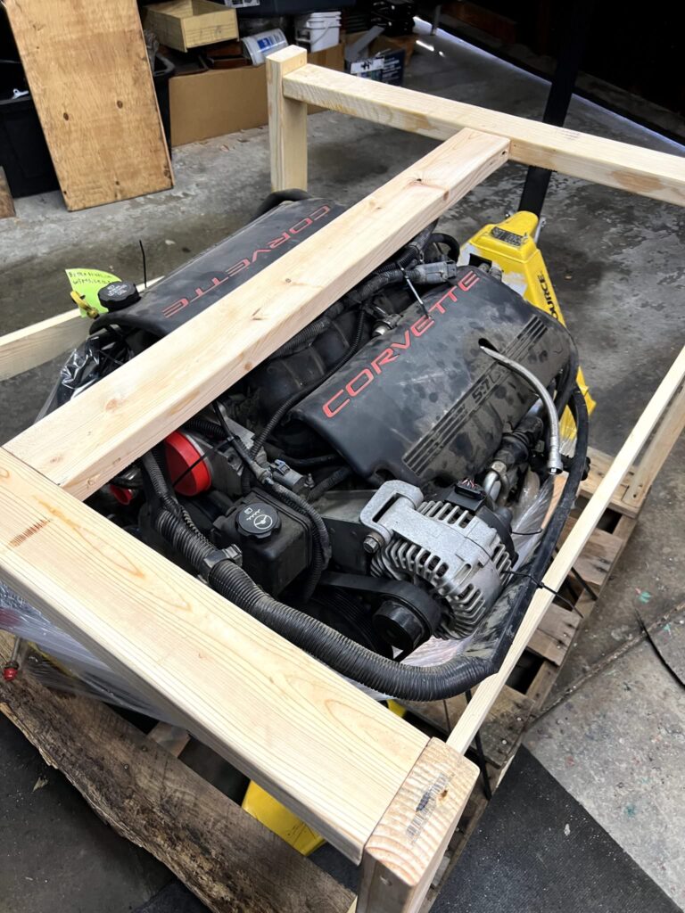 Chevrolet LS6 V8 Engine Kinetic Display