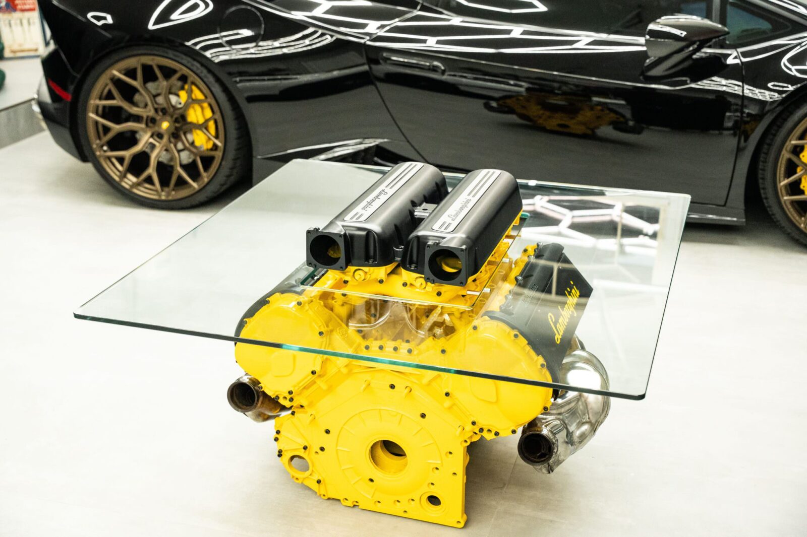 For Sale: An Incredible Lamborghini Gallardo V10 Coffee Table
