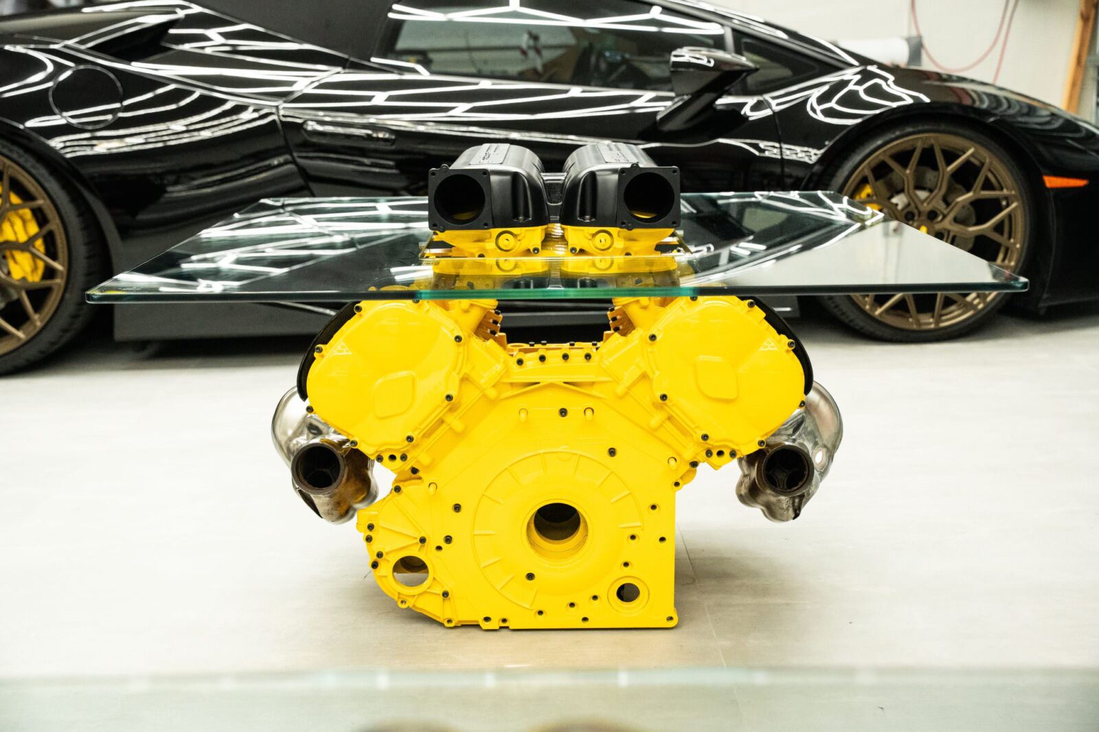 For Sale: An Incredible Lamborghini Gallardo V10 Coffee Table