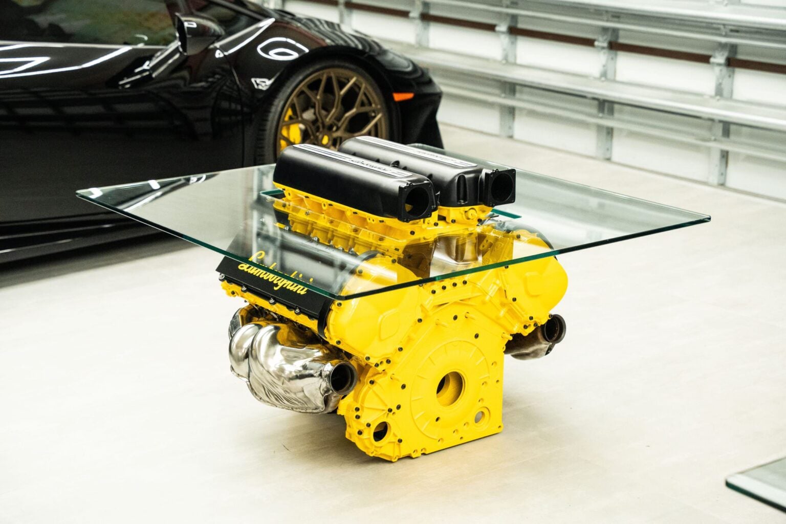 For Sale: An Incredible Lamborghini Gallardo V10 Coffee Table