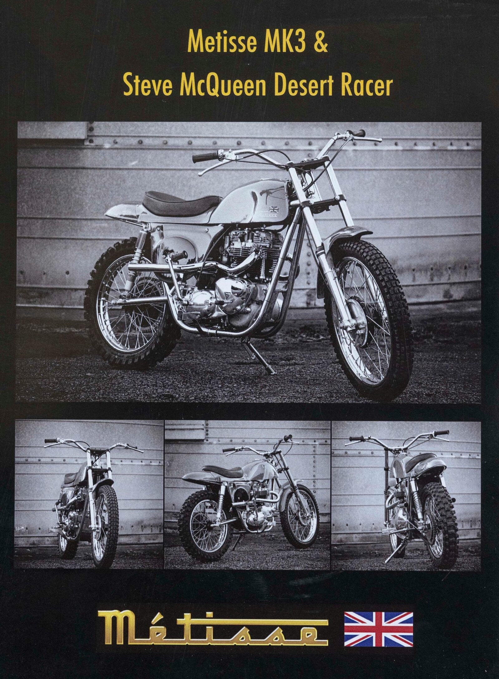 For Sale: A Metisse Steve McQueen Desert Racer