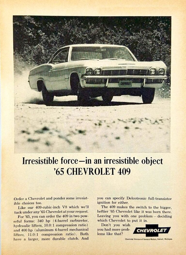62 Years In The Factory Crate! A Chevrolet 409 V8 Short Block