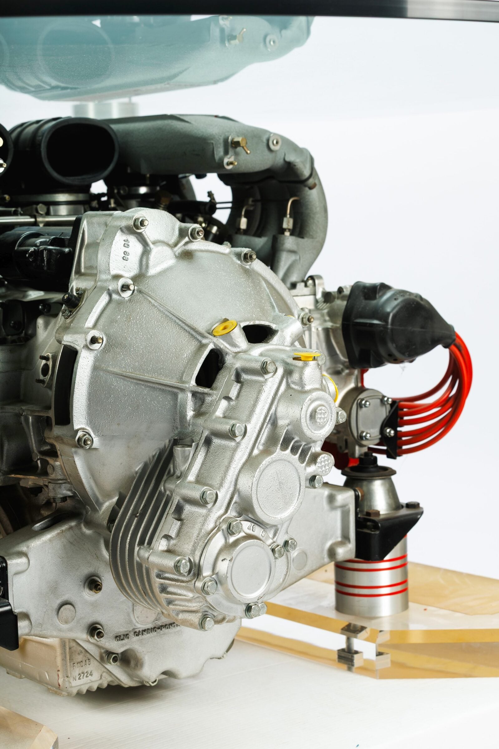 Peak 1980s Home Furnishings: A Ferrari Testarossa Engine Coffee Table