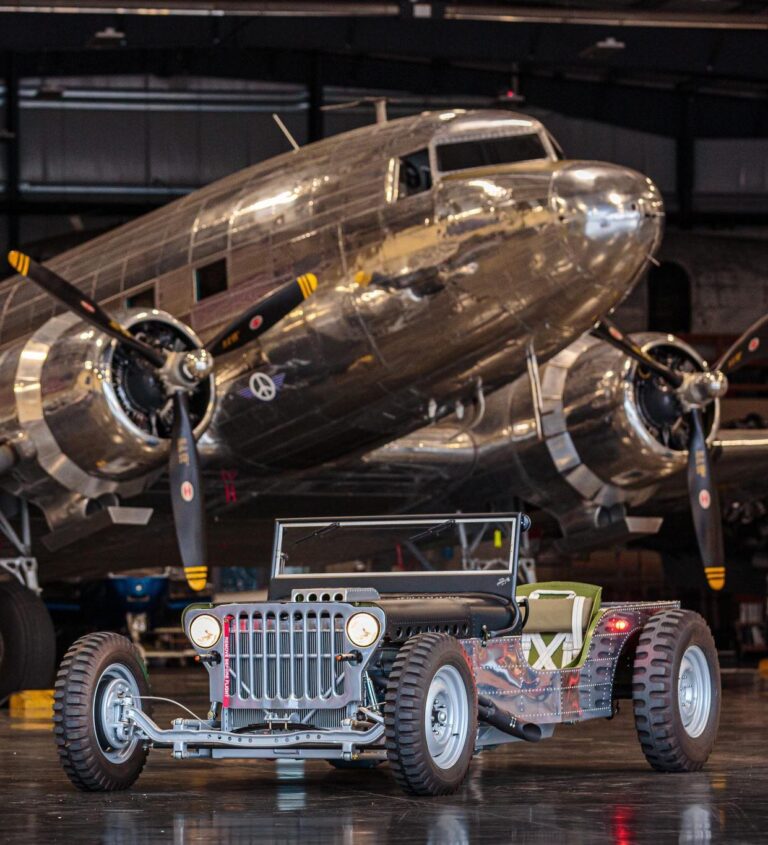 For Sale: A "Warbird Jeep" Hot Rod - With Dual Controls!