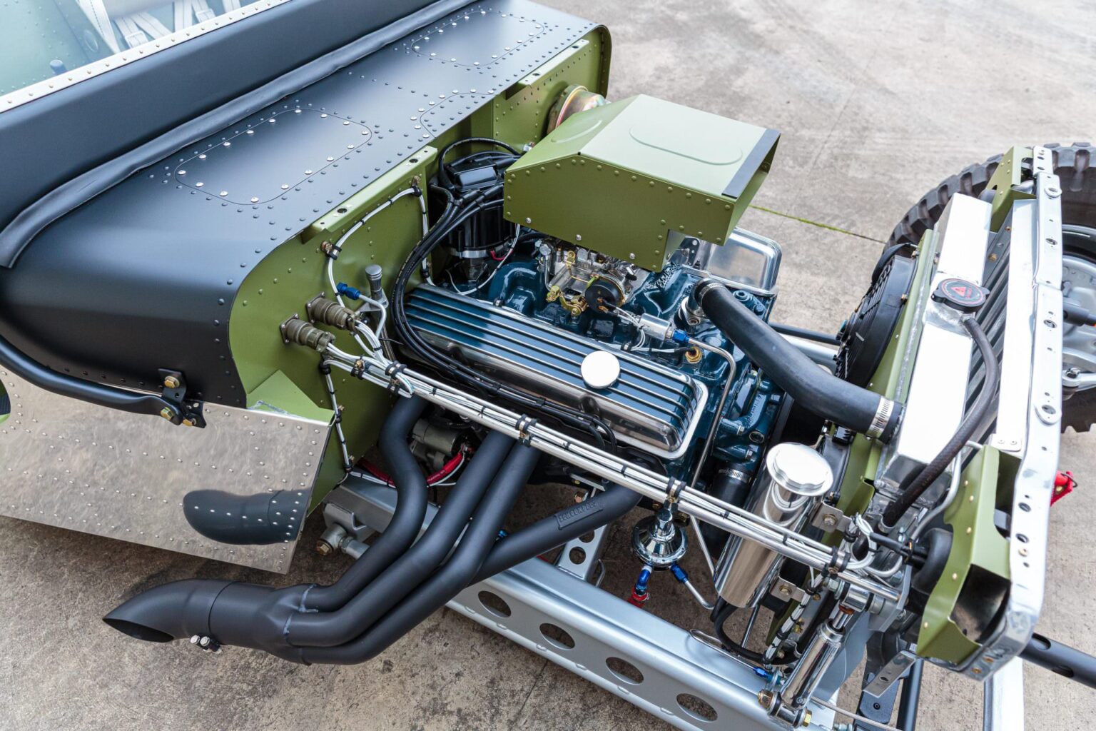 For Sale: A "Warbird Jeep" Hot Rod - With Dual Controls!
