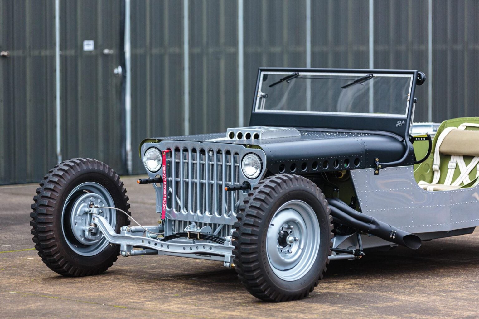 For Sale: A "Warbird Jeep" Hot Rod - With Dual Controls!