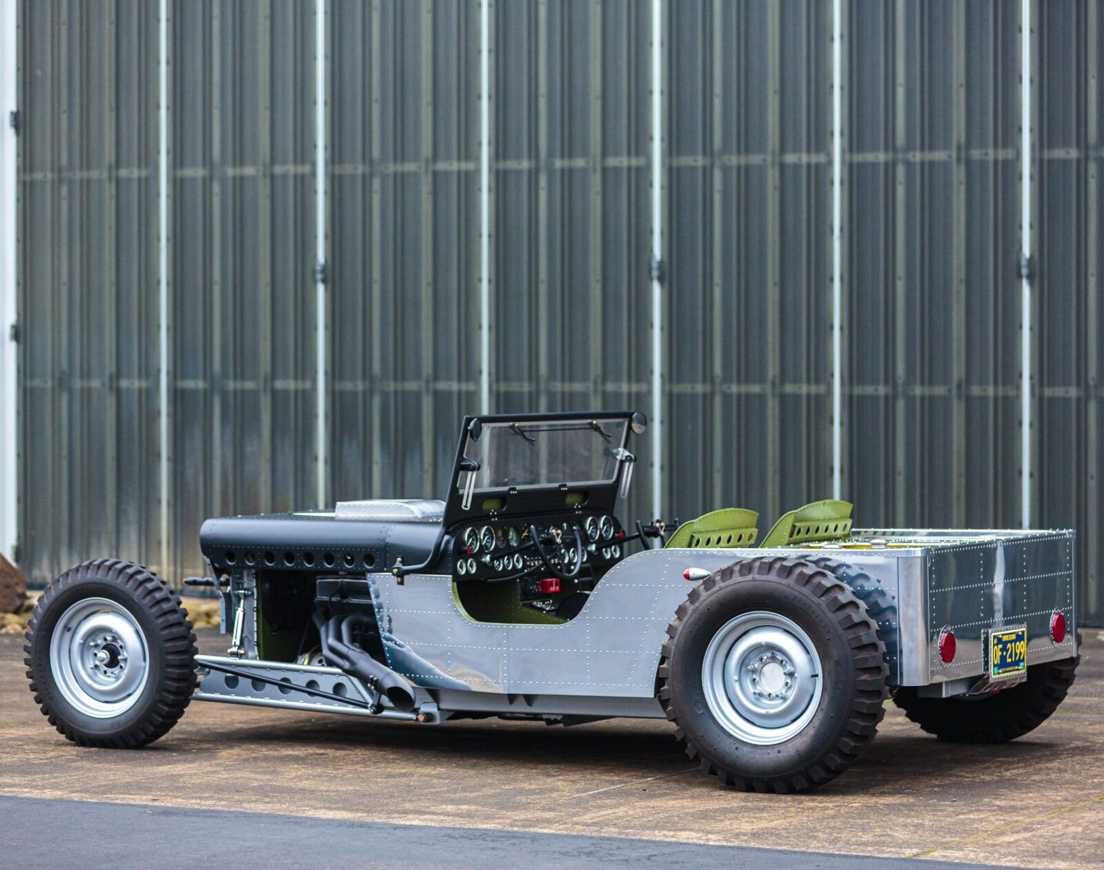 For Sale: A "Warbird Jeep" Hot Rod - With Dual Controls!