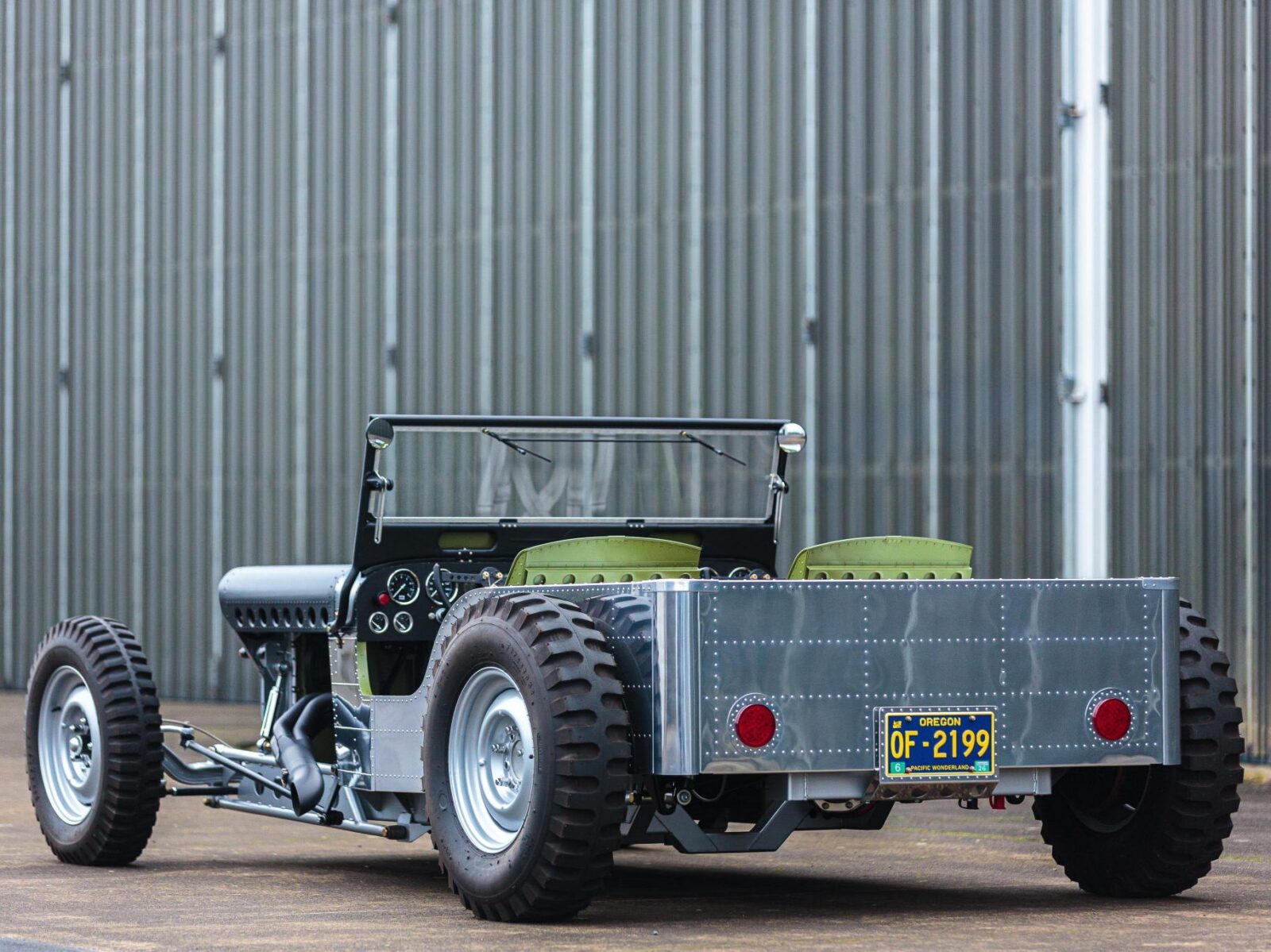 For Sale: A "Warbird Jeep" Hot Rod - With Dual Controls!