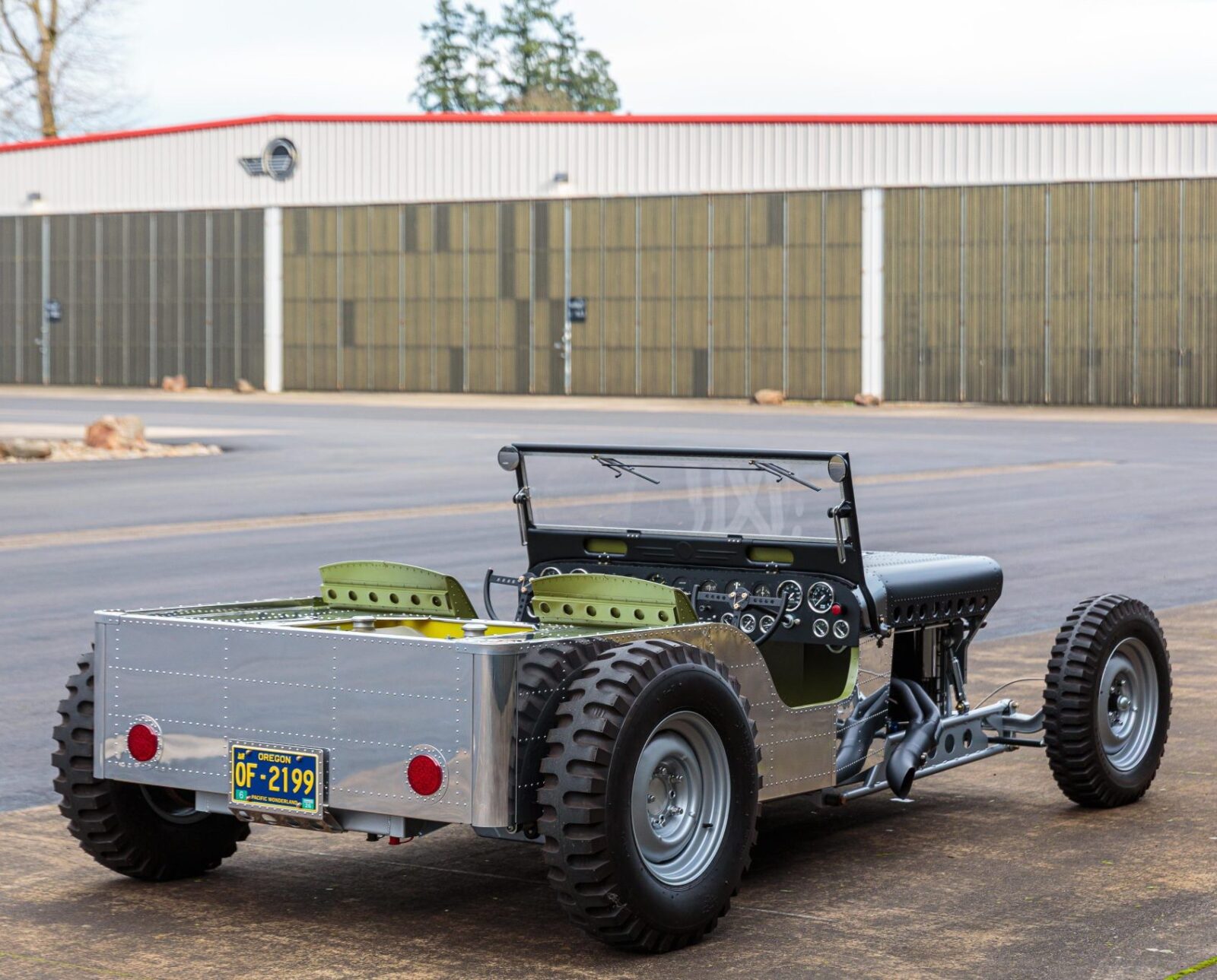 For Sale: A "Warbird Jeep" Hot Rod - With Dual Controls!