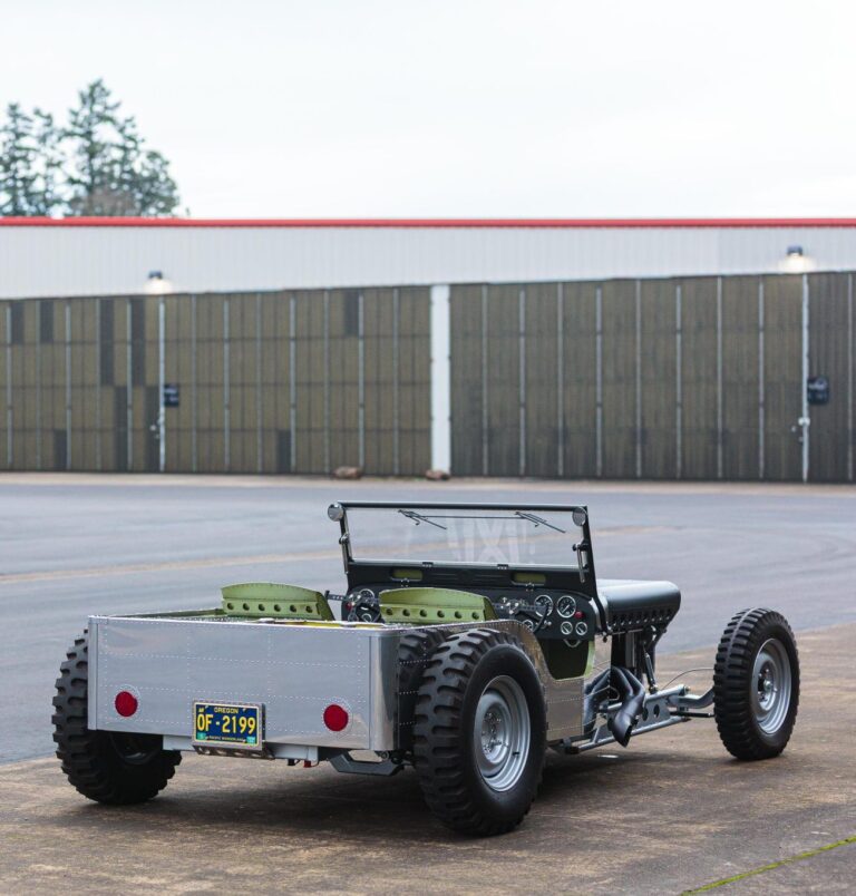 For Sale: A "Warbird Jeep" Hot Rod - With Dual Controls!