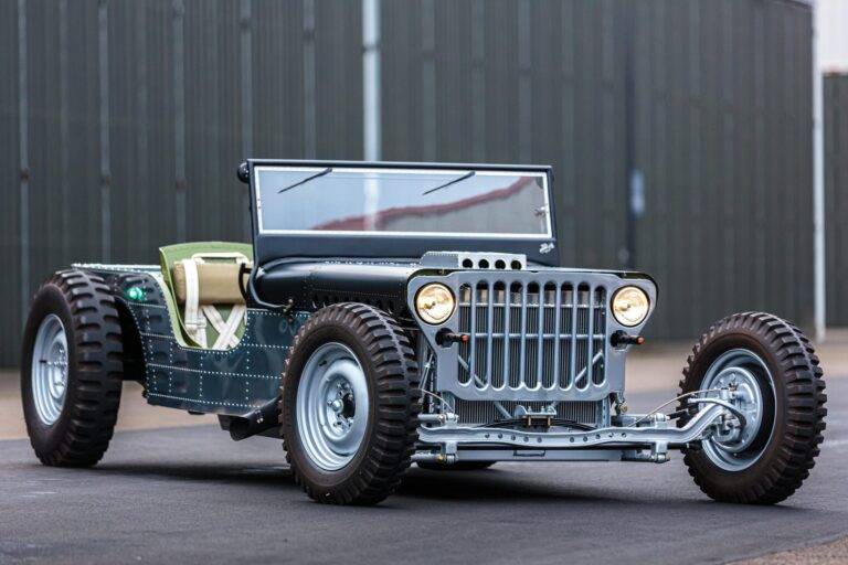 For Sale: A "Warbird Jeep" Hot Rod - With Dual Controls!