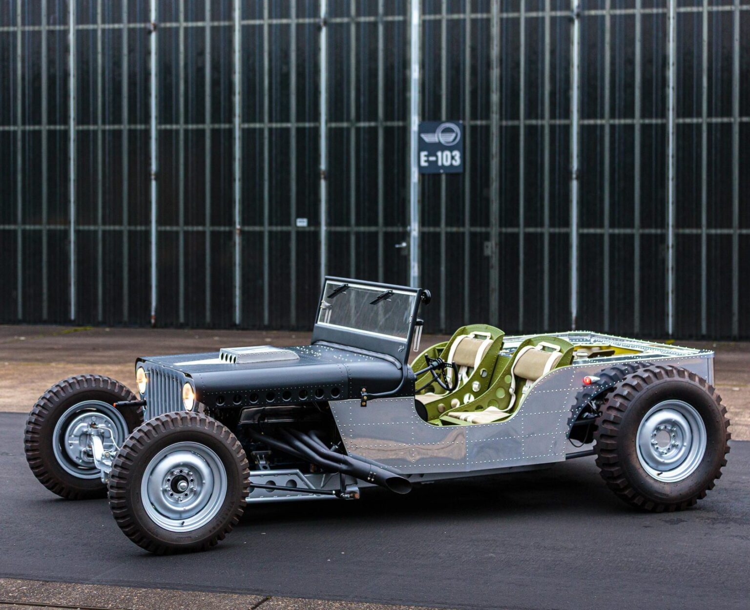 For Sale: A "Warbird Jeep" Hot Rod - With Dual Controls!