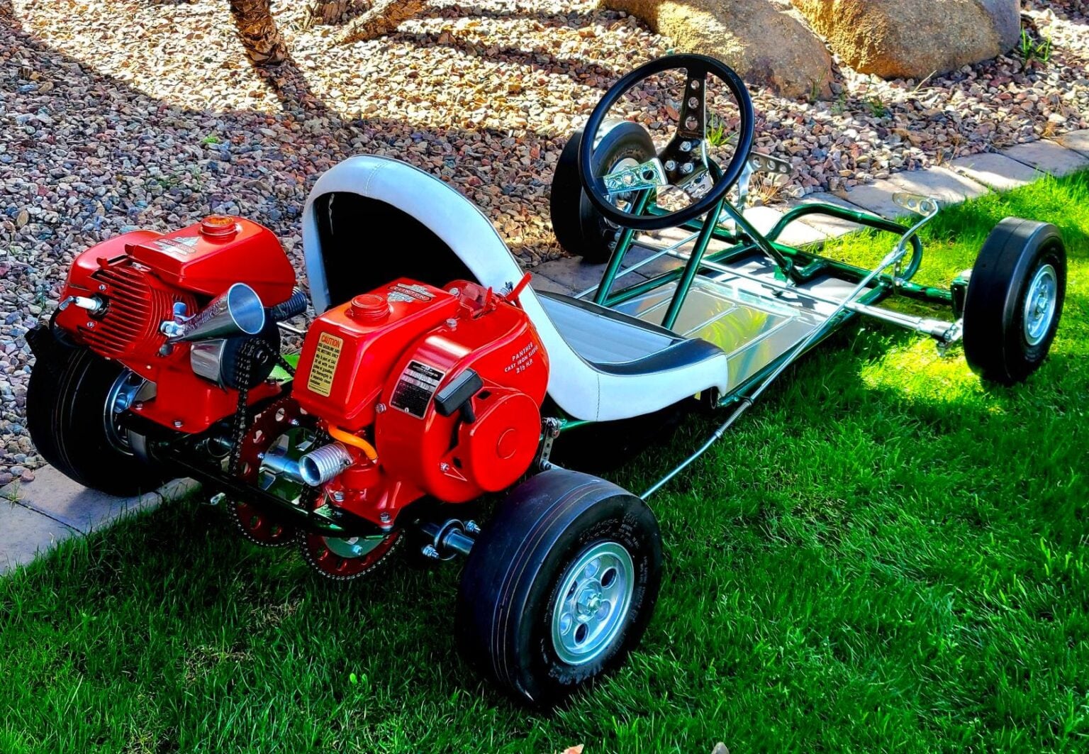 Factory Twin-Engined! There's A 1961 Fox Go-Boy Go Kart For Sale