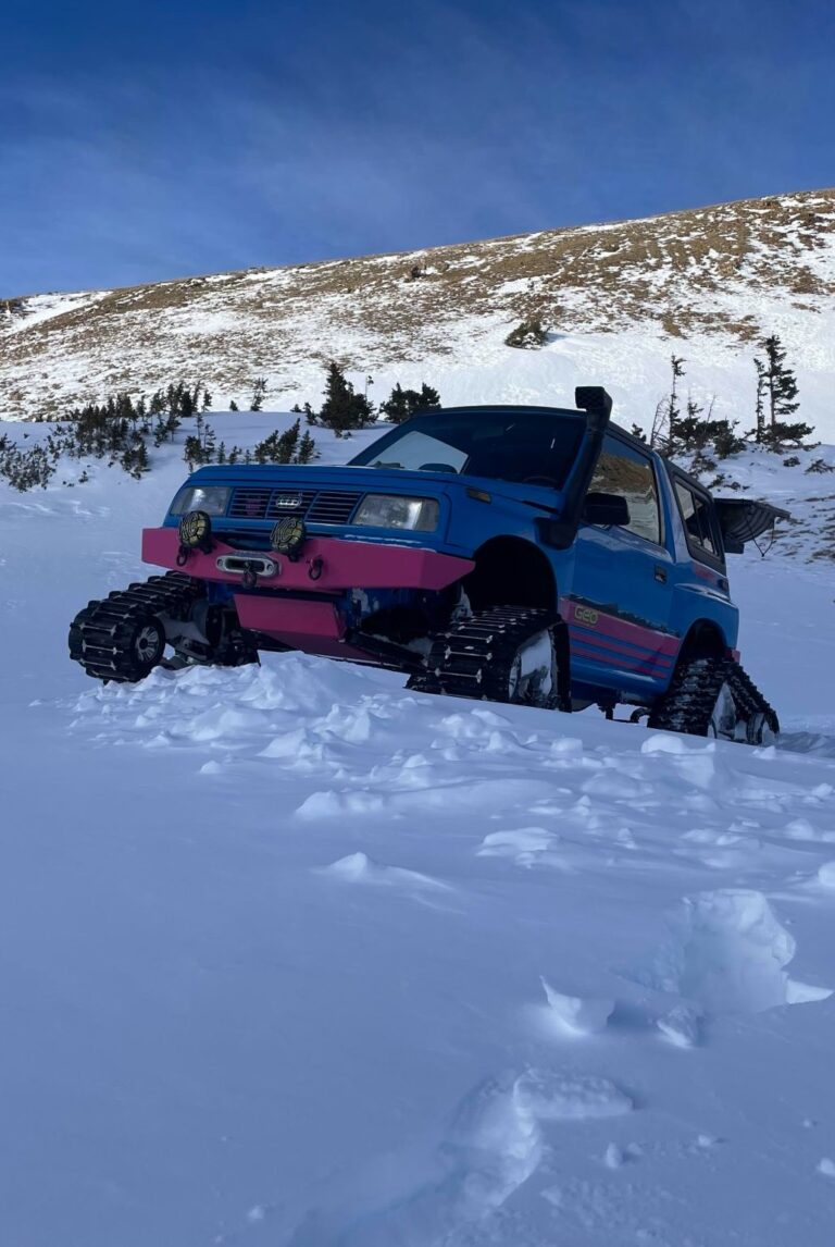 For Sale: A Retro 1993 Geo Tracker With A Camso Track System