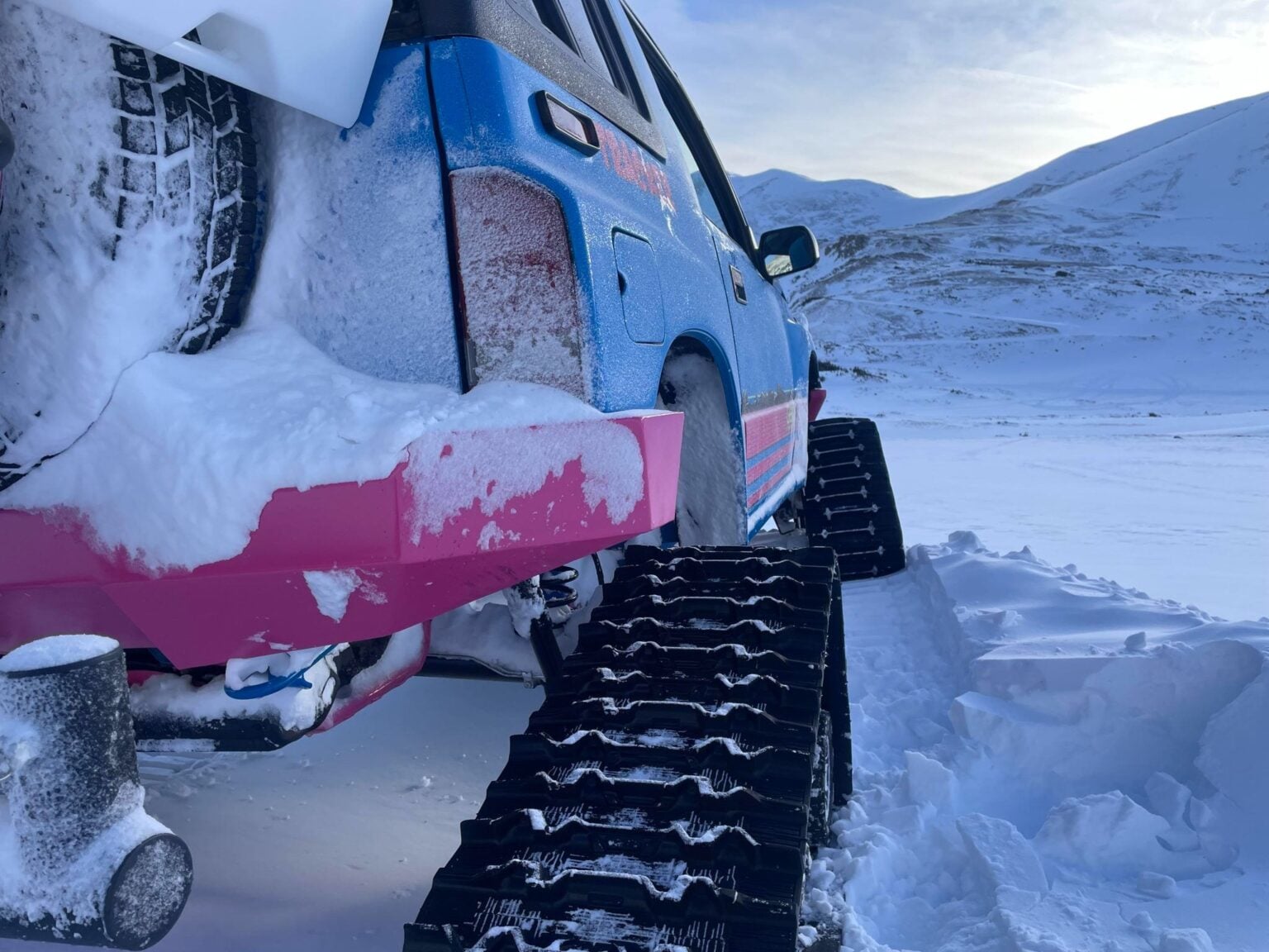 For Sale: A Retro 1993 Geo Tracker With A Camso Track System