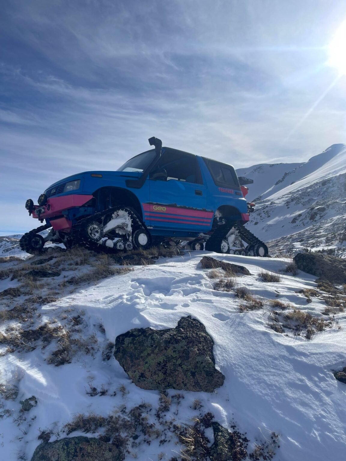 For Sale: A Retro 1993 Geo Tracker With A Camso Track System