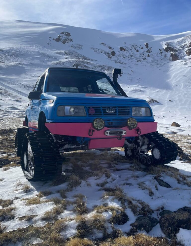 For Sale: A Retro 1993 Geo Tracker With A Camso Track System