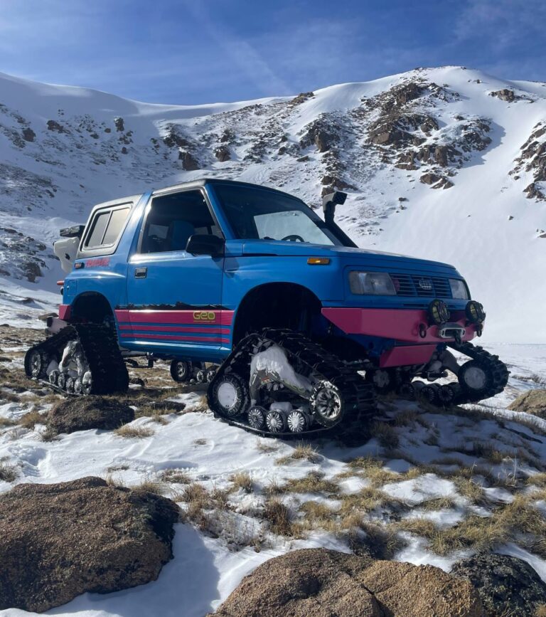 For Sale: A Retro 1993 Geo Tracker With A Camso Track System