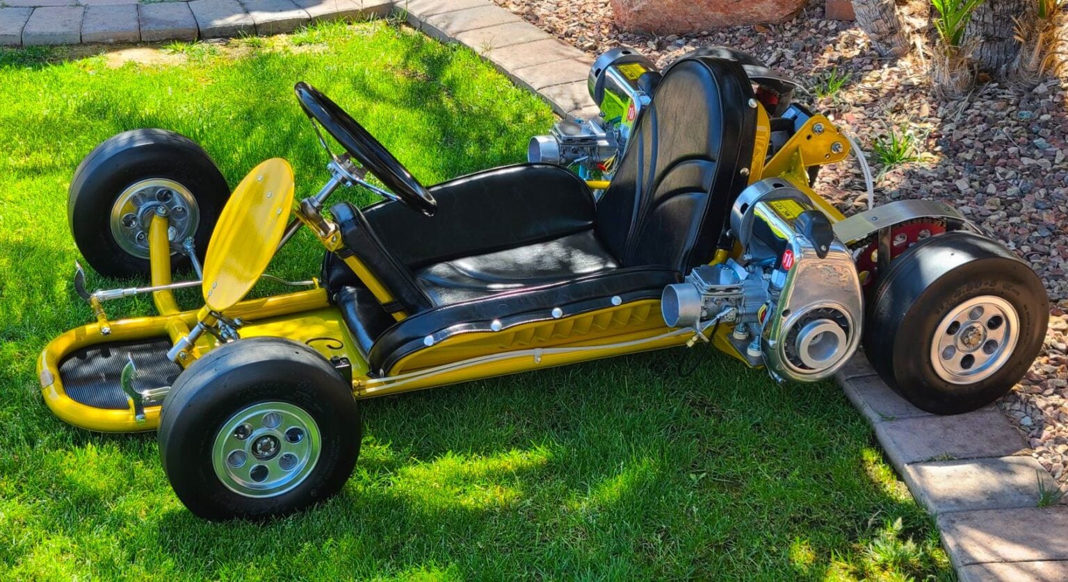 Twin-Engined! A Rare 1968 Ingels-Borelli Caretta Go Kart